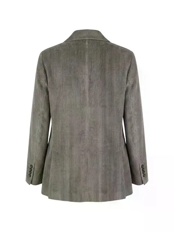 Brunello Cucinelli Corduroy Single-breasted Blazer