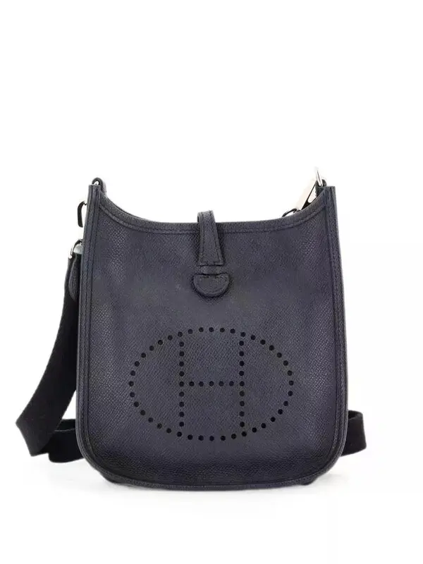 Hermès Evelyne Bag Gen Iii Epsom Tpm Crossbody Bag - Blue
