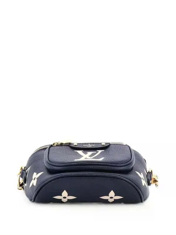 LOUIS VUITTON Bum Bag Bicolor Monogram Empreinte Giant Mini Belt Bag