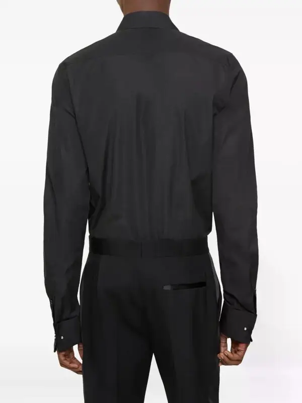 Burberry Piqué Bib-cotton Shirt