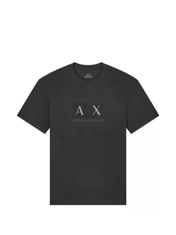 Armani Exchange Logo-print Short-sleeve T-shirt - Brown