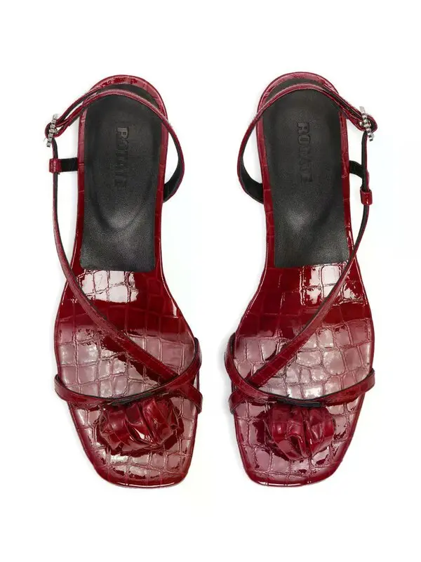 ROTATE BY BIRGER CHRISTENSEN Knot Strappy Sandals