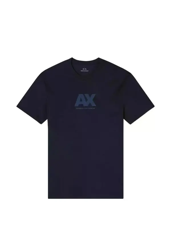 Armani Exchange Logo-print Cotton T-shirt - Black