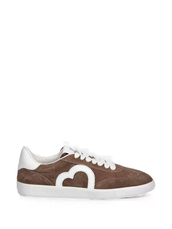 Moschino Heart Suede Sneakers - Brown