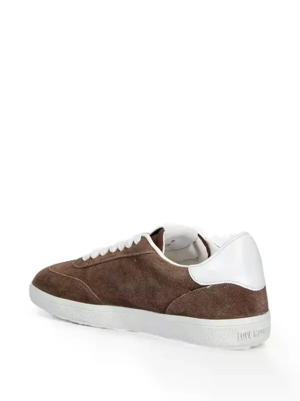 Moschino Heart Suede Sneakers