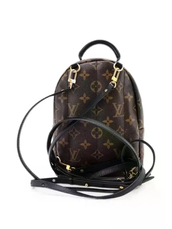LOUIS VUITTON Palm Springs Limited Edition World Tour Monogram Canvas Mini Backpack
