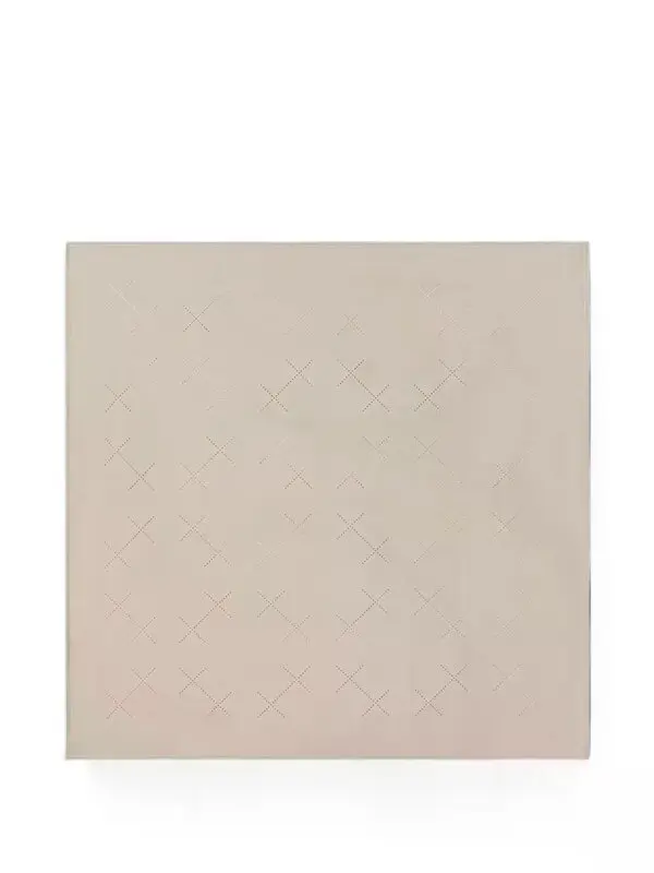 HELIOT EMIL Perforated-detail Scarf - Neutrals