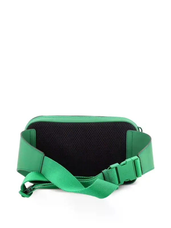 Gucci Gg Rubber Effect Leather Belt Bag