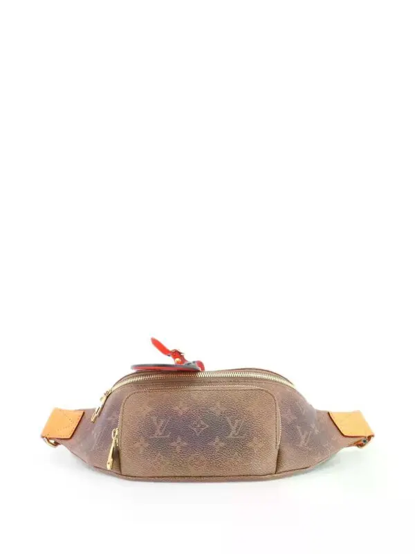 LOUIS VUITTON Rush Bumbag Monogram Dust Leather Belt Bag
