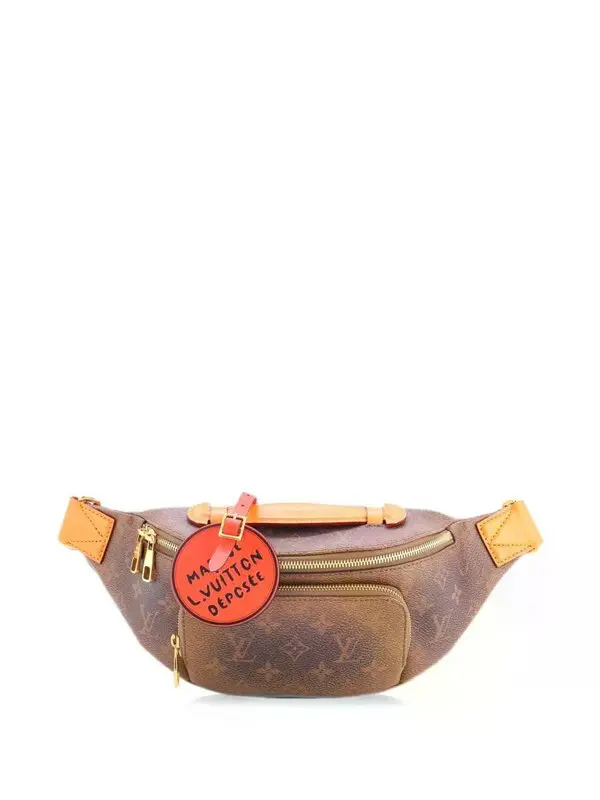 LOUIS VUITTON Rush Bumbag Monogram Dust Leather Belt Bag