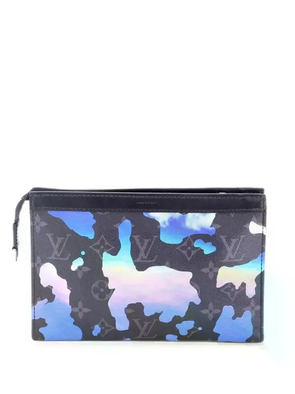 LOUIS VUITTON Gaston Wearable Wallet Sunrise Monogram Eclipse Canvas Crossbody Bag