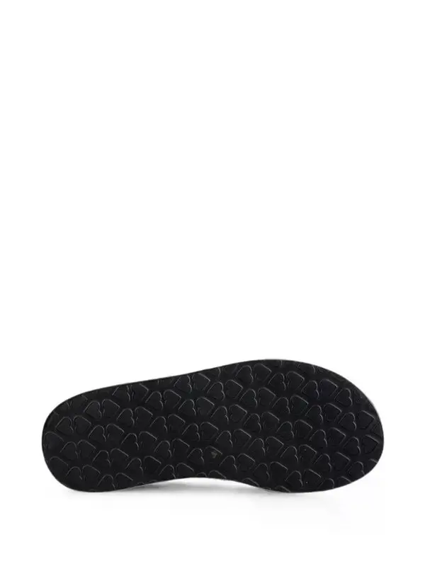 Moschino Elasticated Logo Sandals