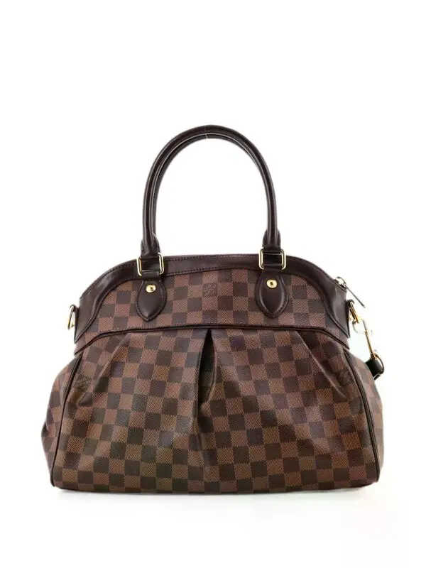 LOUIS VUITTON Trevi Handbag Damier Pm Satchel - Brown