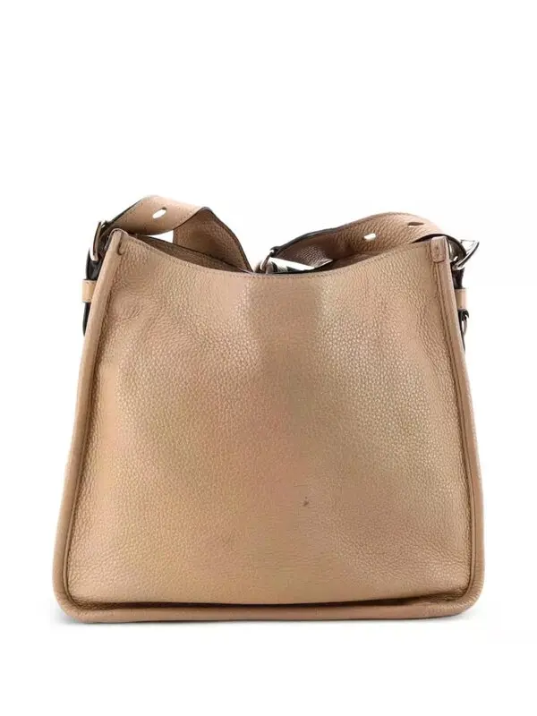 Prada Vitello Daino Medium Crossbody Bag With Logo Strap