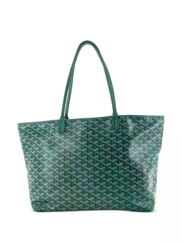 Goyard Artois Tote Coated Canvas Mm Shoulder Bag - Green
