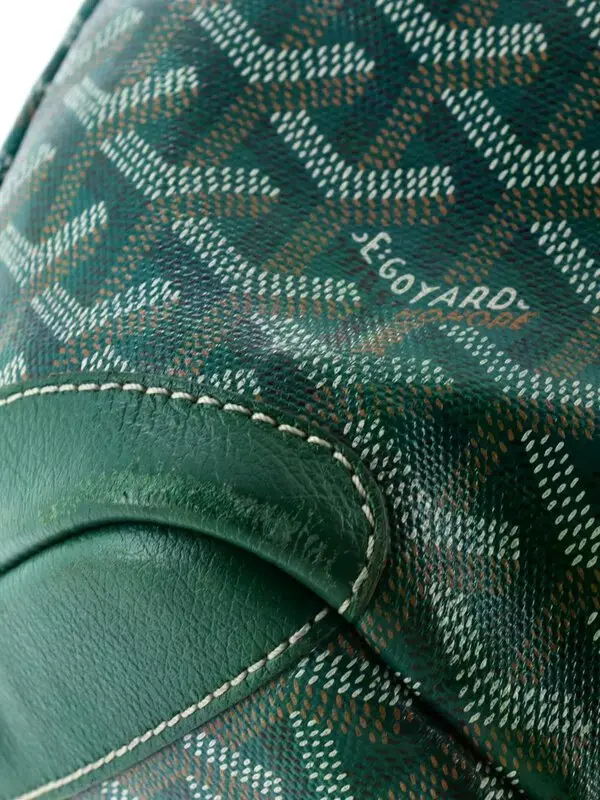 Goyard Artois Tote Coated Canvas Mm Shoulder Bag - Green