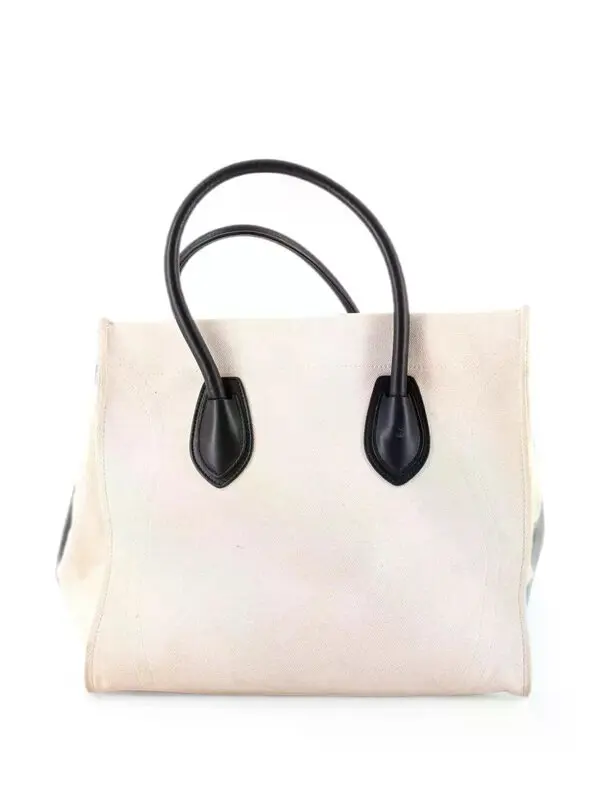 Celine Phantom Bag Canvas Medium Tote Bag - Neutrals