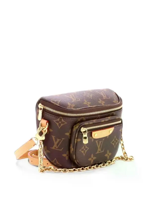 LOUIS VUITTON Bum Bag Monogram Canvas Mini Belt Bag
