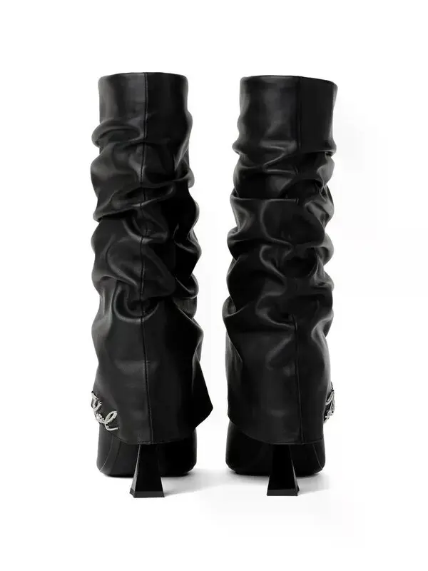 Karl Lagerfeld Debutante Midi Slouch Boots