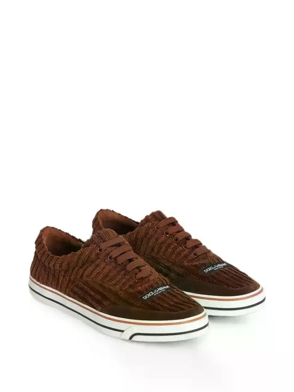 Dolce & Gabbana Dg Sailing Corduroy Sneakers