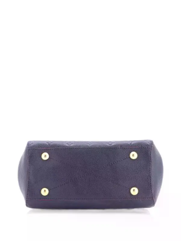 LOUIS VUITTON Montaigne Handbag Monogram Empreinte Leather Bb Satchel