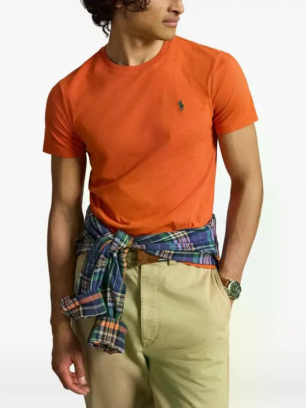 Polo Ralph Lauren Signature Polo Pony Motif T-shirt - Orange