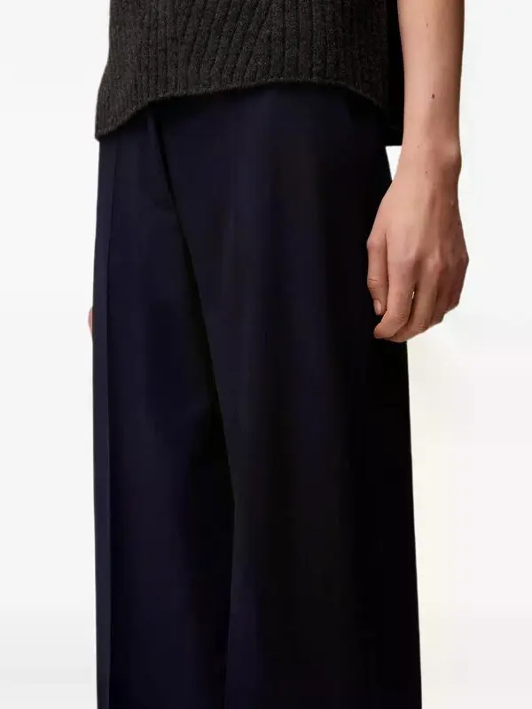 RETORI Pleated Wide-leg Trousers
