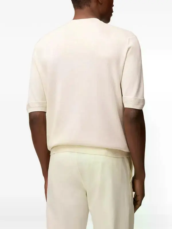 RETORI Links-stitch Silk T-shirt