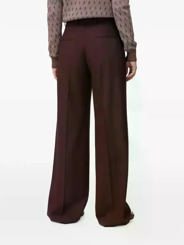 RETORI Embroidered Pleated Trousers