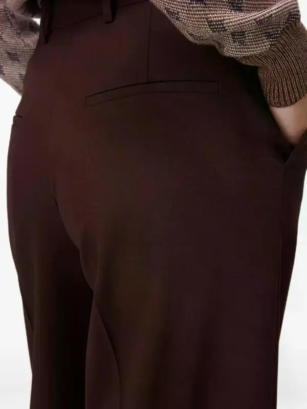 RETORI Embroidered Pleated Trousers