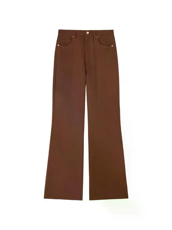 RETORI Retro Straight-leg Jeans - Brown