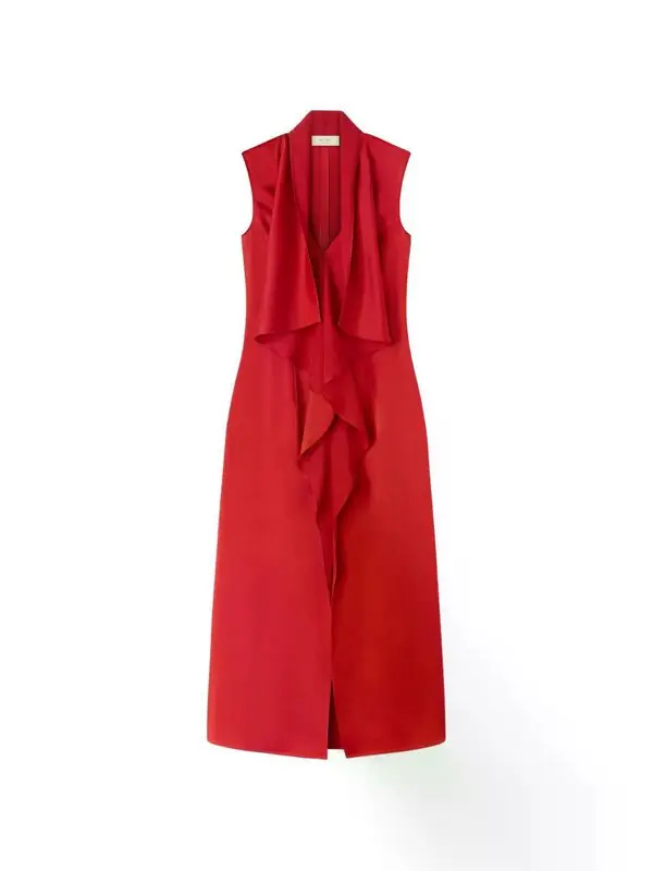 RETORI Draped Midi Dress