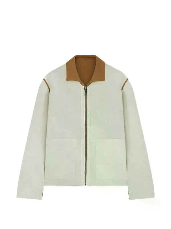 RETORI Reversible Zip-up Cardigan