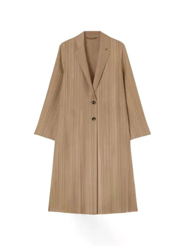 RETORI Striped Reversible Virgin-wool Coat