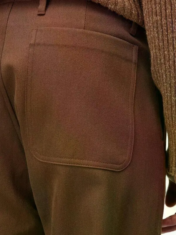 RETORI Denim-effect Straight-leg Trousers