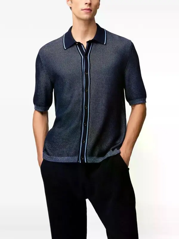 RETORI Vanisé-knit Polo Shirt