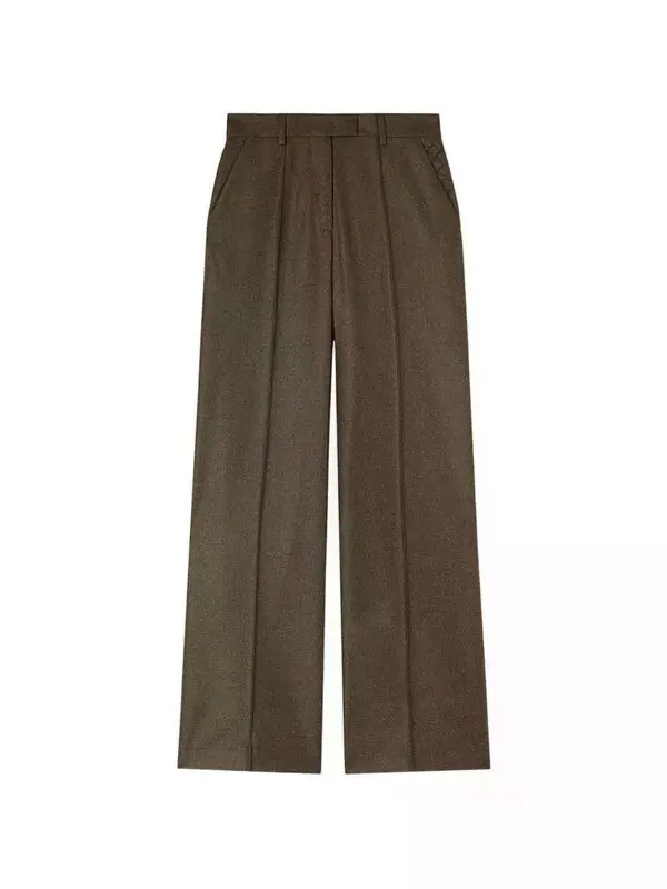 RETORI Embroidered Pleated Trousers