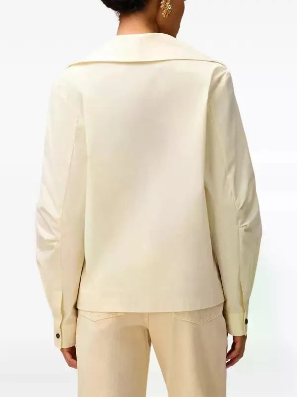 RETORI Retrofi Shawl-collar Cotton Shirt