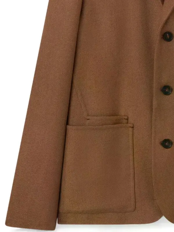 RETORI Double Finishing Bicolor With Needle Pin Detail Blazer