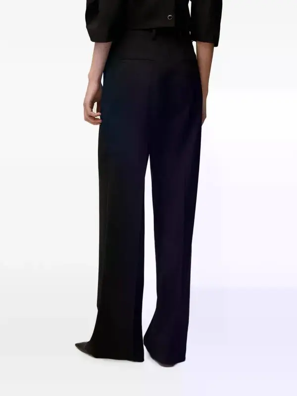 RETORI Pleated Wide-leg Trousers