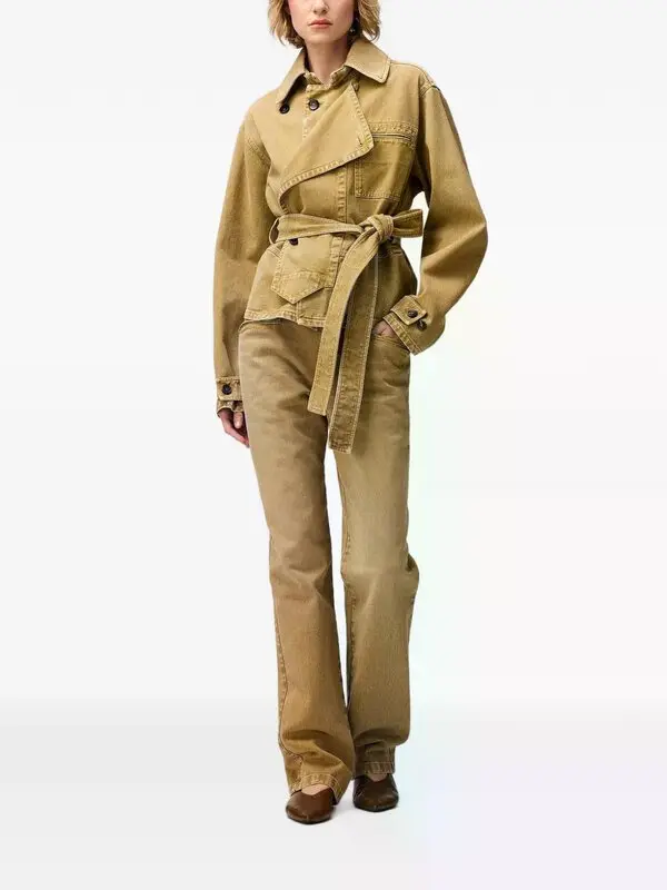 RETORI Belted Denim Jacket