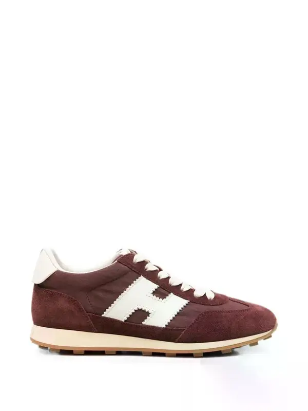 Hogan Logo-patch Panelled Sneakers