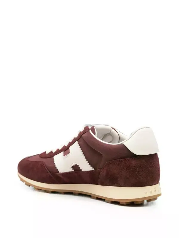 Hogan Logo-patch Panelled Sneakers