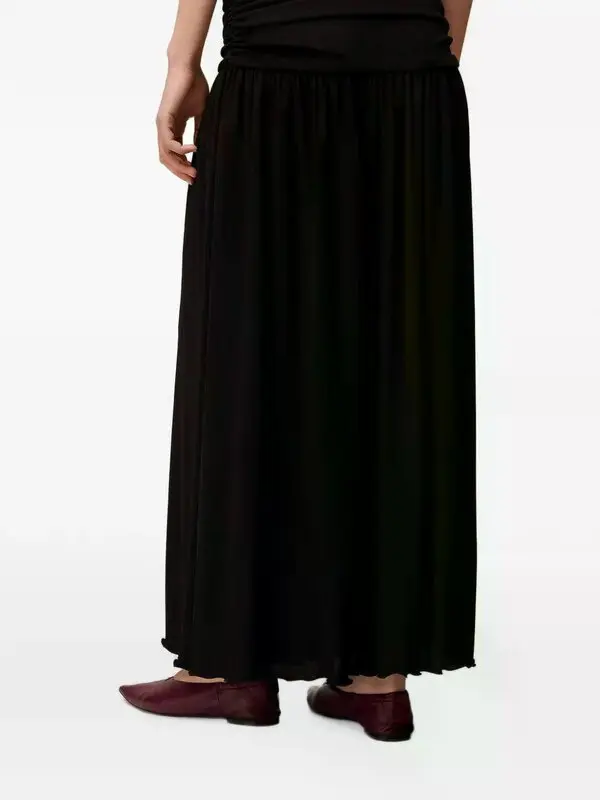 RETORI Draped Maxi Skirt