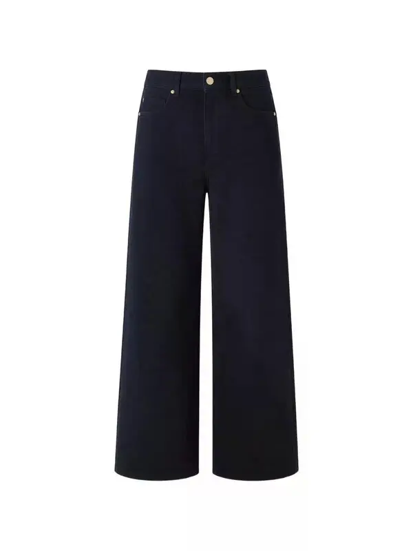 RETORI Five-pockets Straight-leg Cotton Trousers - Blue