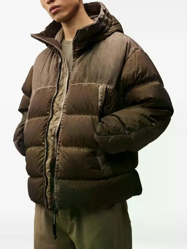 C.P. COMPANY Goggle-detail Quilted Jacket