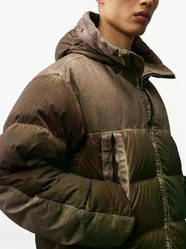 C.P. COMPANY Goggle-detail Quilted Jacket