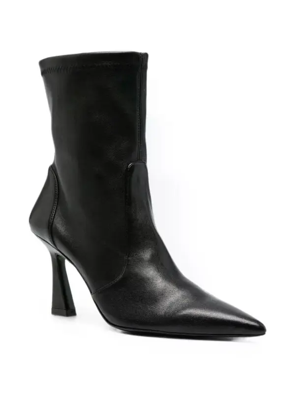 STUART WEITZMAN Vinnie Pointed-toe Ankle Boots