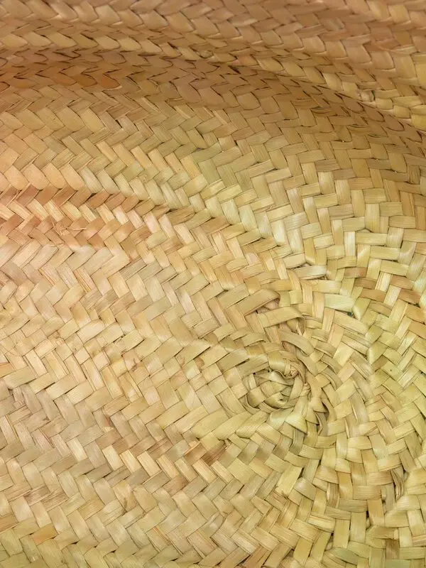 Loewe 2018 Medium Raffia Anagram Basket Tote Bag