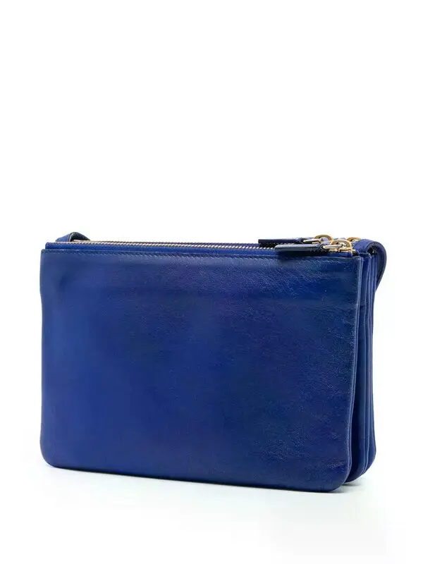 Celine Lambskin Trio Crossbody Bag